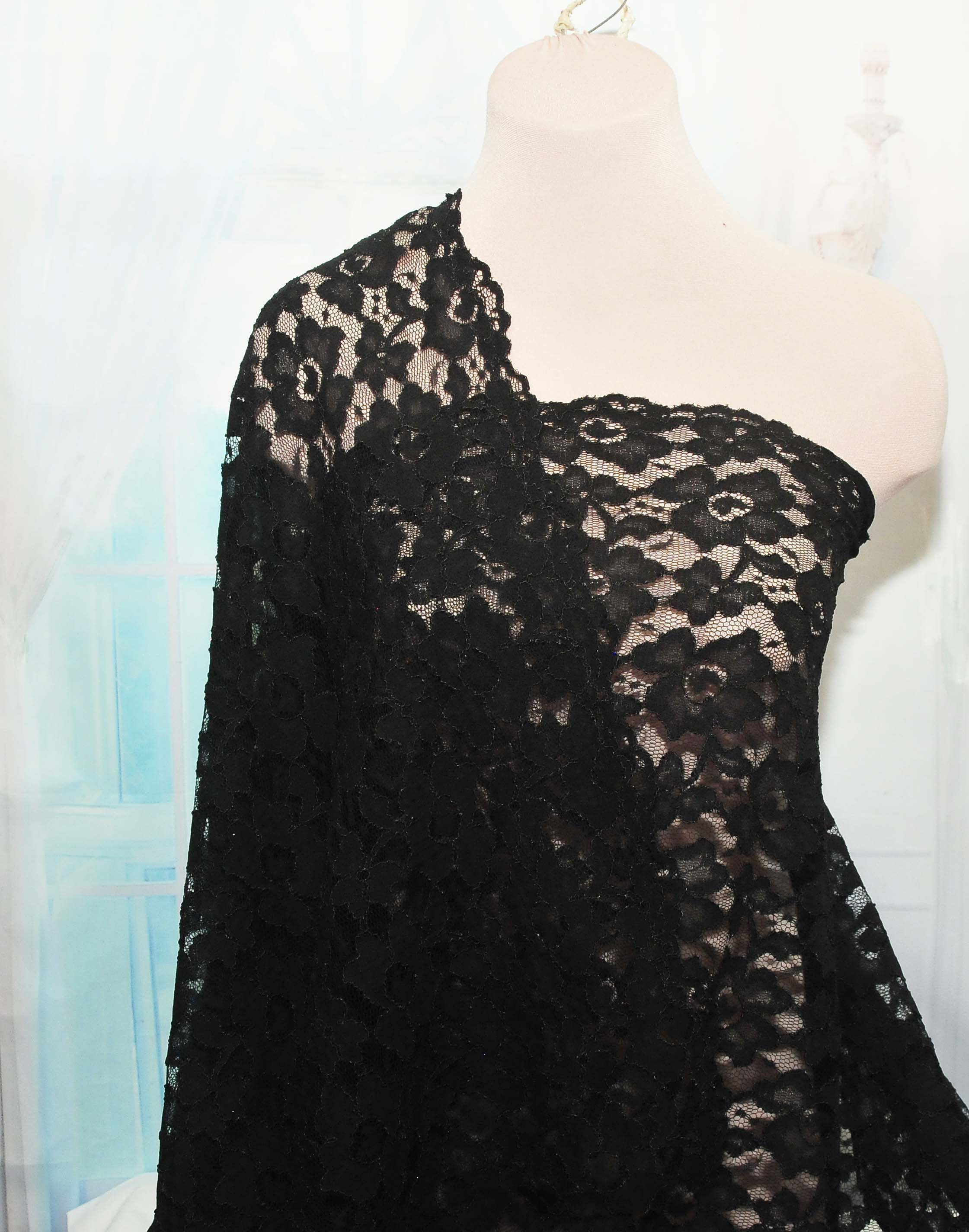 Stretch Re-embroidered Double Scallop Lace 52/54
