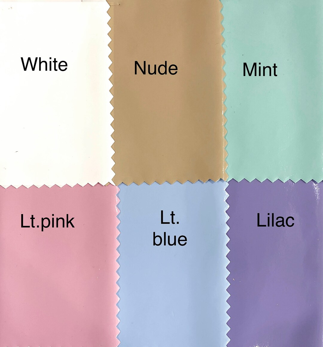 Stretch PU Coated Pleather 56 Wide Choice of Color From Charts, Crafts ...