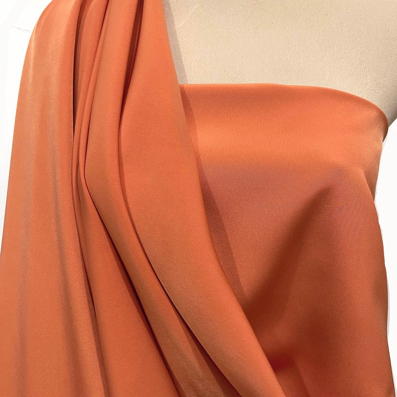 Peach Fabric - Etsy UK