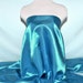 Shiny Satin Fabric 60 TURQUOISE 141 100% Polyester ... - Etsy