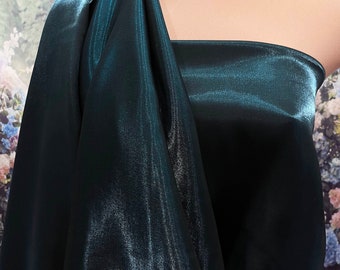 Silk Hemp Satin Woven Fabric All Natural Fiber by the Yard - Etsy