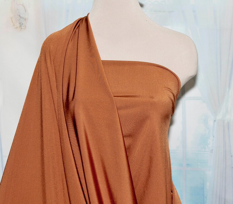 Milliskin Spandex Fabric Chocolate/brown . 4 way stretch... | Etsy