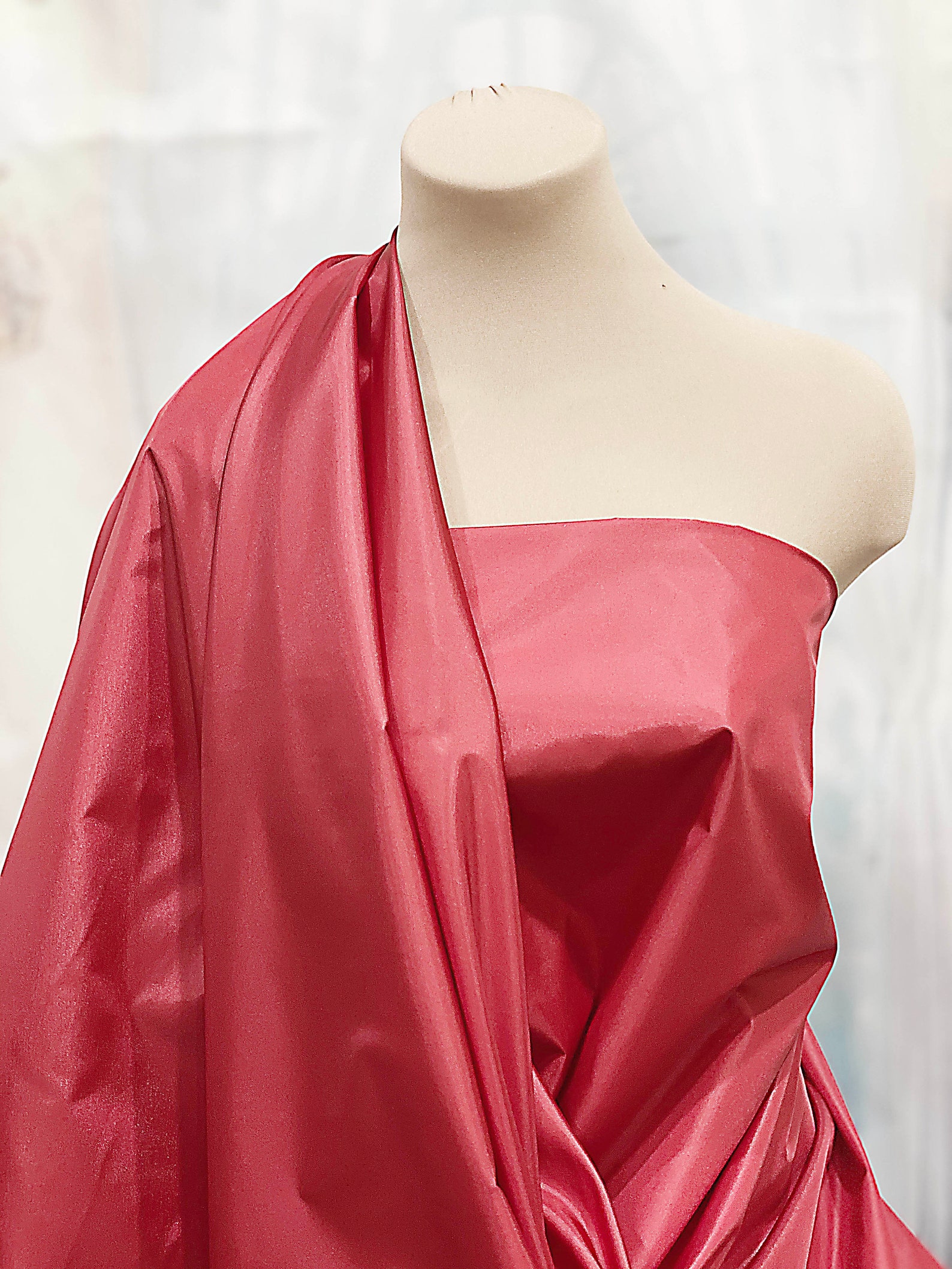 Bridal Taffeta Color TEN PINK 58 Wide.. 100% - Etsy