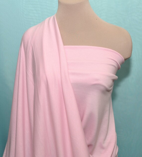 FRENCH TERRY Fabric .PINK 157 4 Ways Stretch.. 60 Inches Wide | Etsy