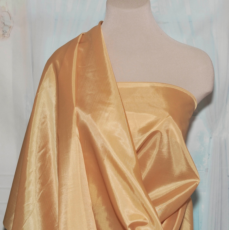 Poly Lining Fabric 58 Inches Wide Antique Gold Used for Lining - Etsy