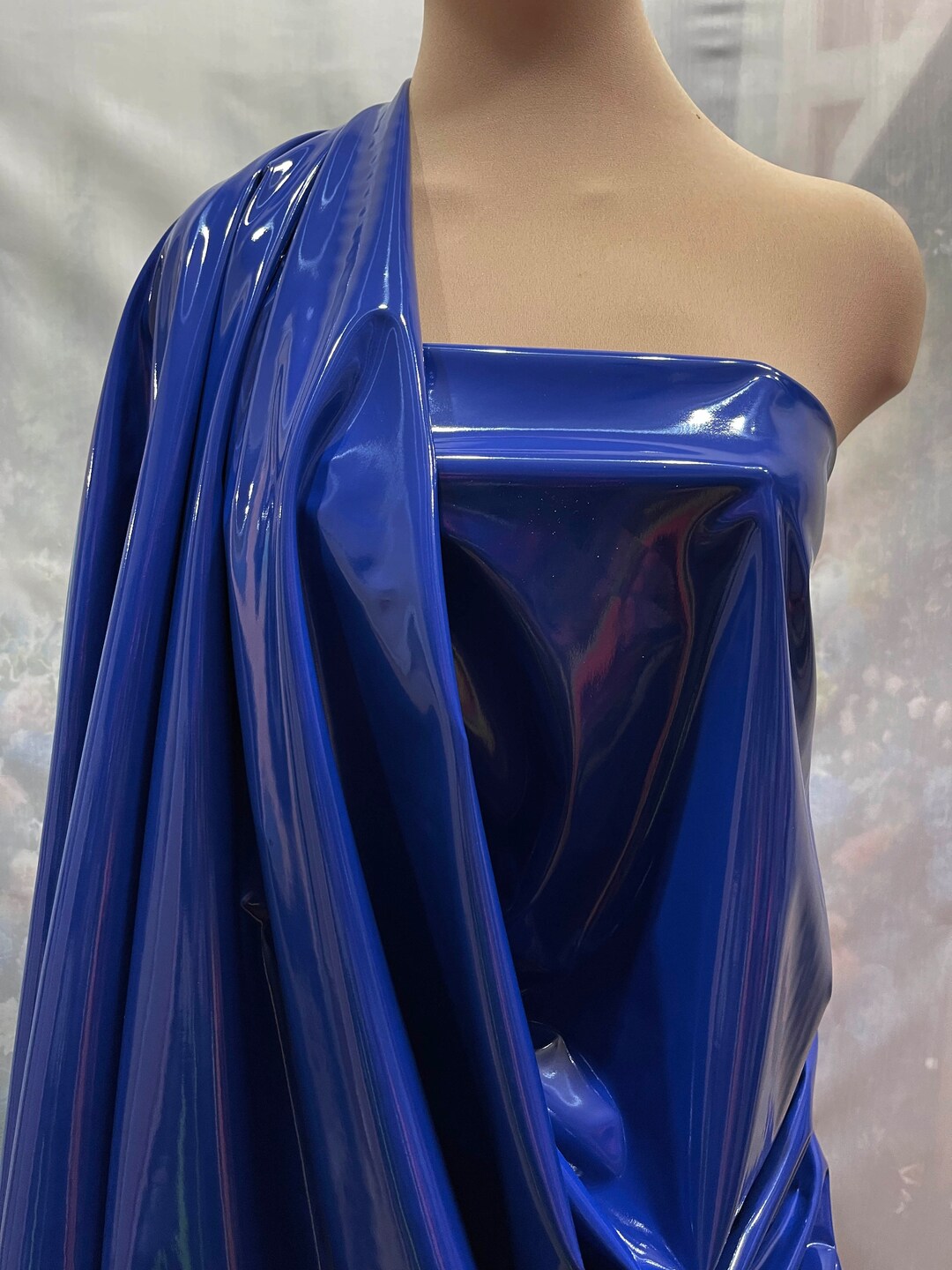 Royal 4 Way Stretch PU Coated Vinyl Fabric, 58" ...costumes, Casual ...