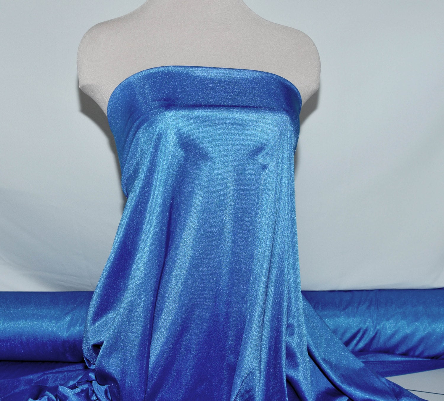 Nylon Tricot stretch fabric 40 denier. Royal . . lingerie | Etsy