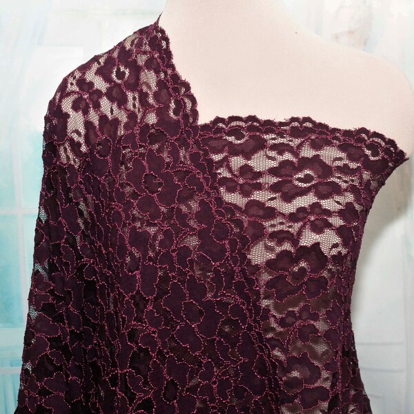 Stretch Lace Fabric - Etsy