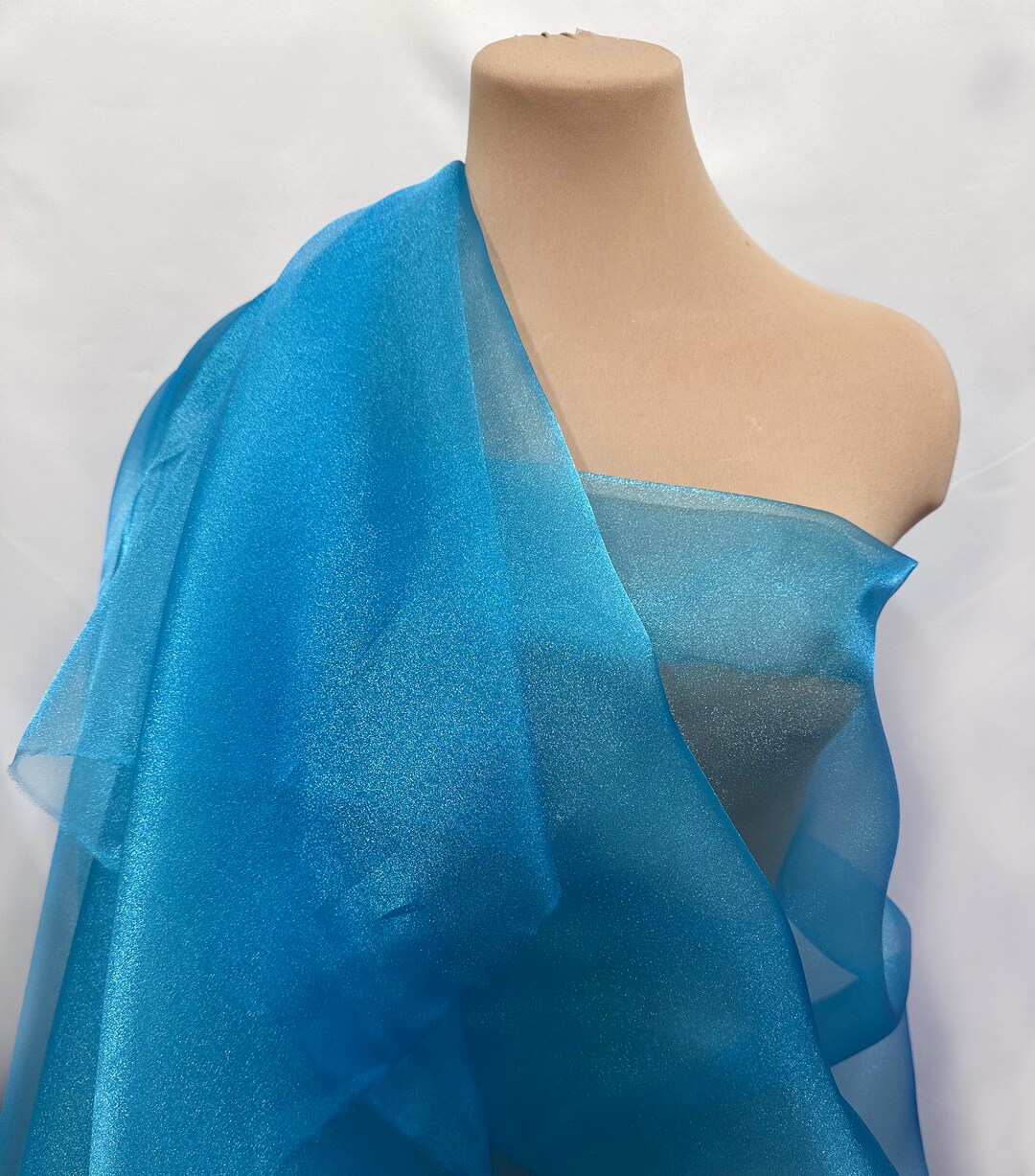 Crystal Organza / Organdy 100% Polyester Sheer Fabric, 115/116 Inches ...