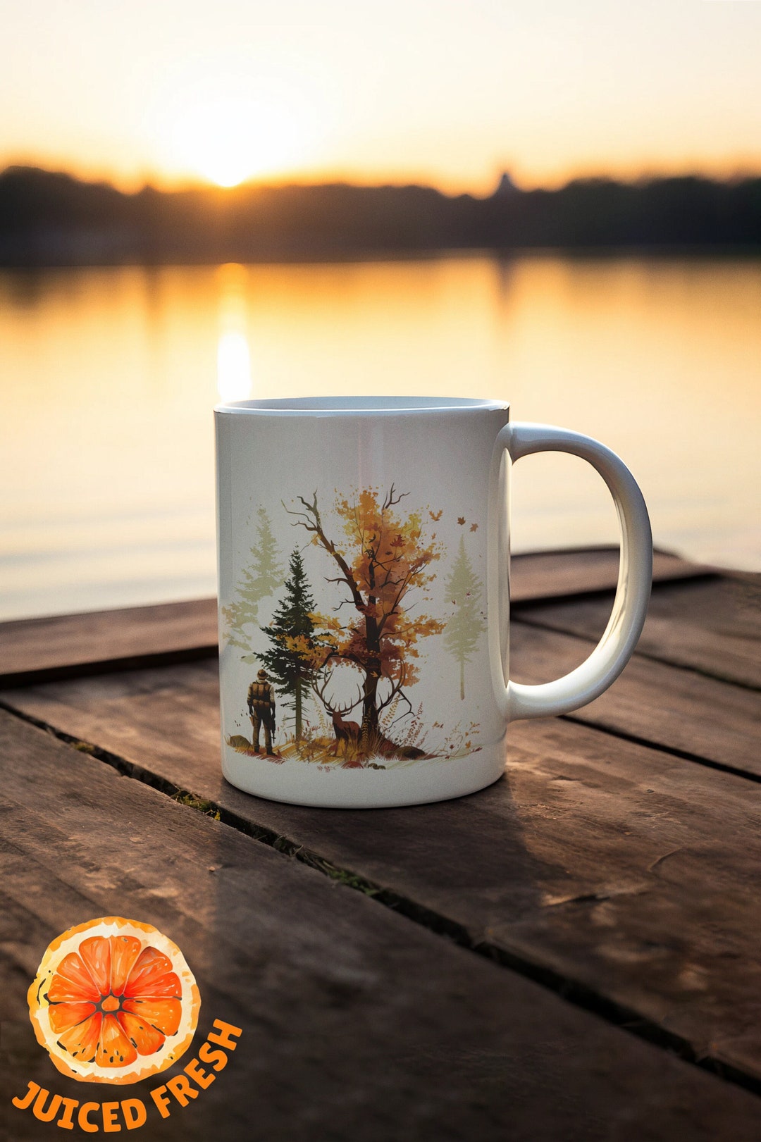 BEST HUNTIN' BUDDY Mug 15oz, Mug for Friend, Mug for Dad Gift - Etsy