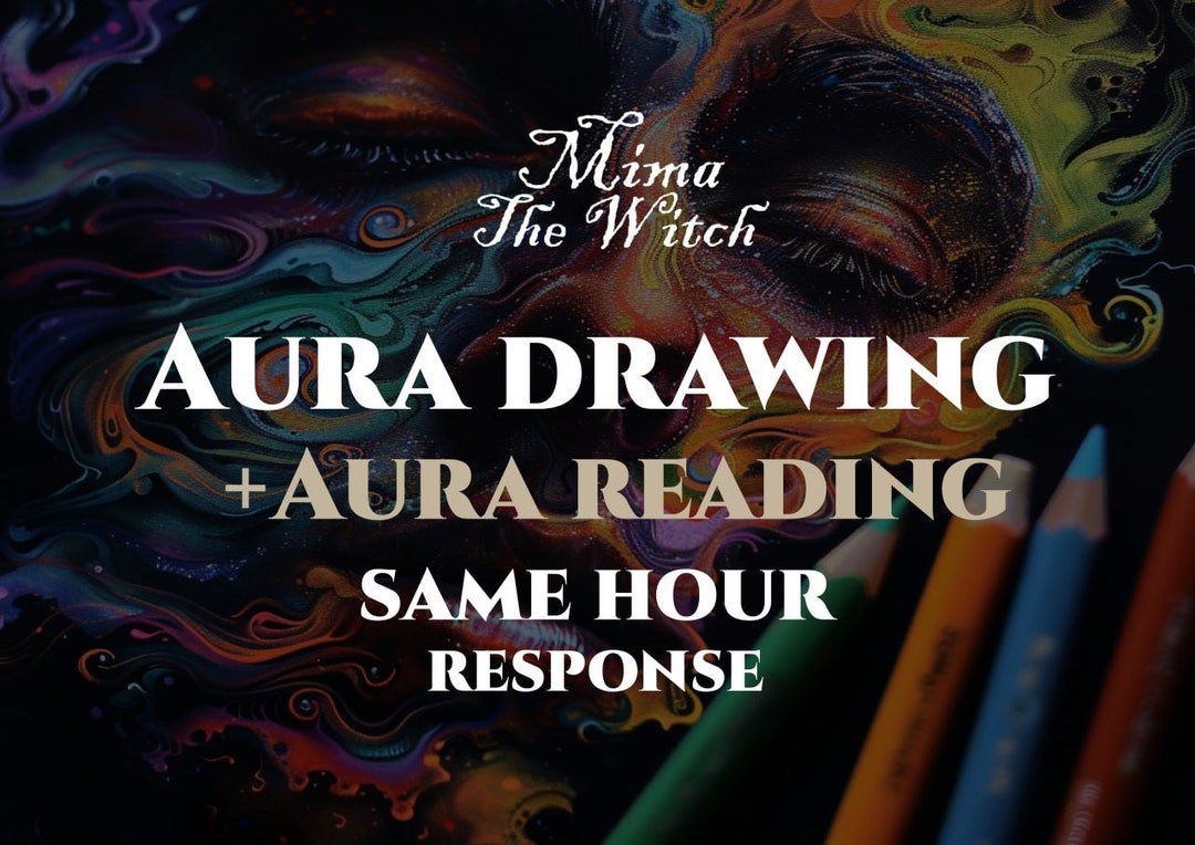 Full Aura Reading, Intuitive Aura Drawing, Same Day Psychic Drawing ...