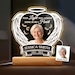 Custom Memorial LED Night Light, Personalized Photo & Name Memorial ...