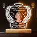 Custom Memorial LED Night Light, Personalized Photo & Name Memorial ...
