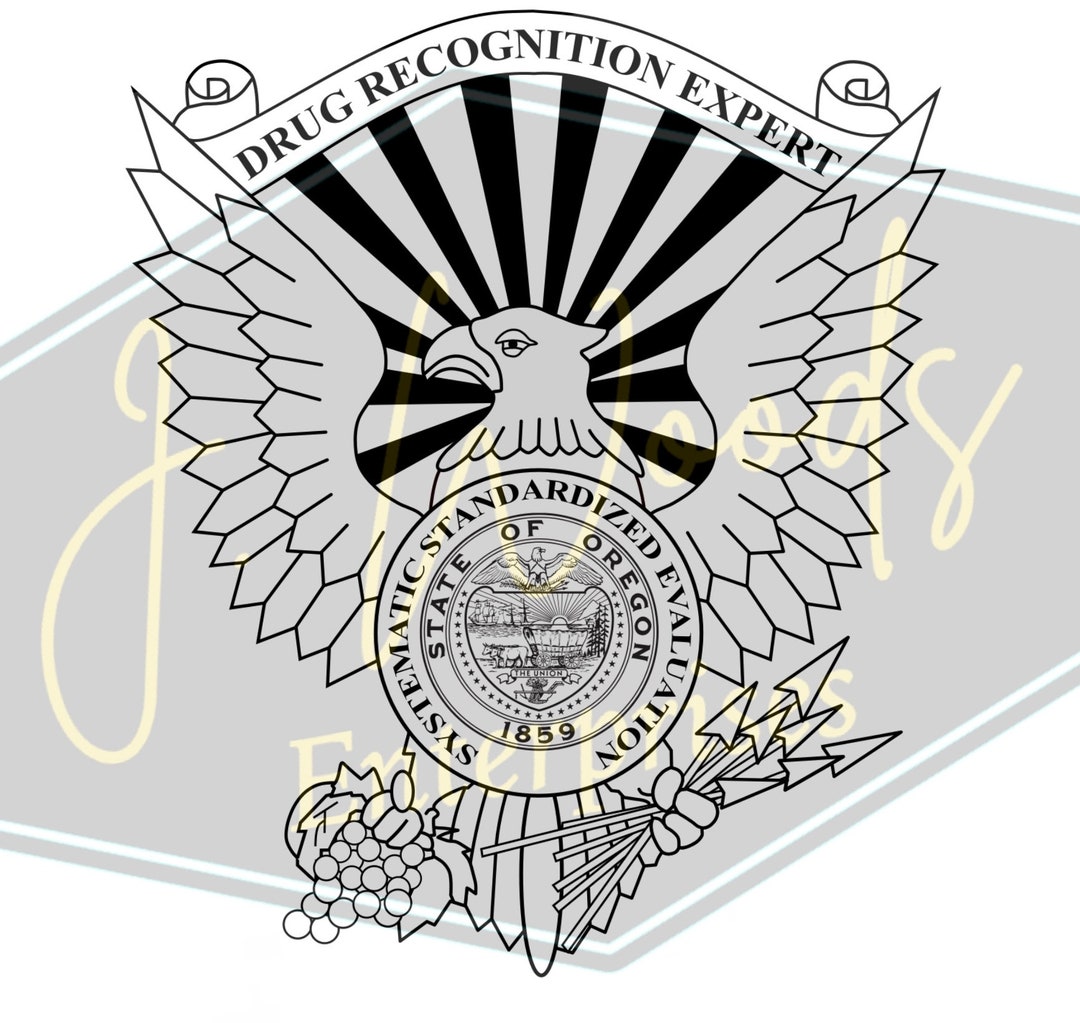 Oregon Drug Recognition Expert (DRE) Logo, Digital File Download - Etsy