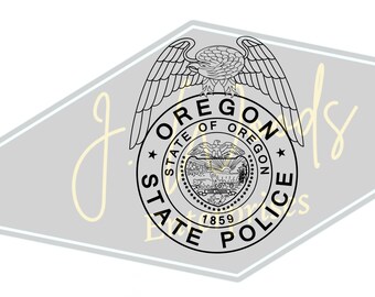 Oregon State Police Swat Logo With Eagle - Etsy