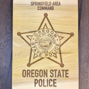 Oregon State Police Badge With Pillars, Digital File Download - Etsy