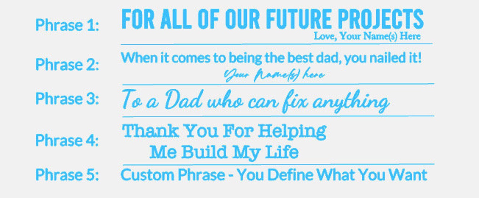 Customized Engraved Wood Handle Hammer | Personalized Hammer Gift for ...