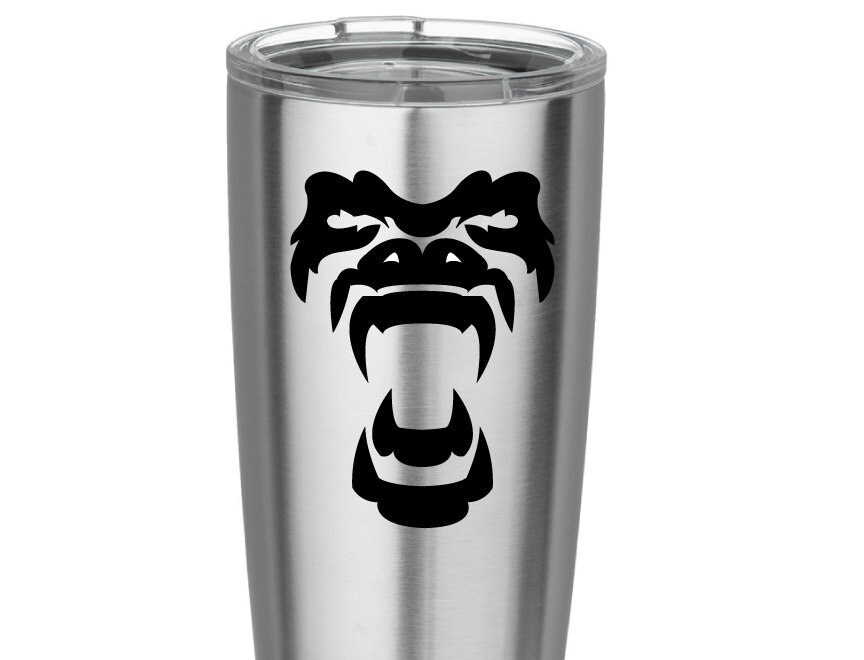 Gorilla Face Decal-guy Decal-decals for Guys-gorilla | Etsy