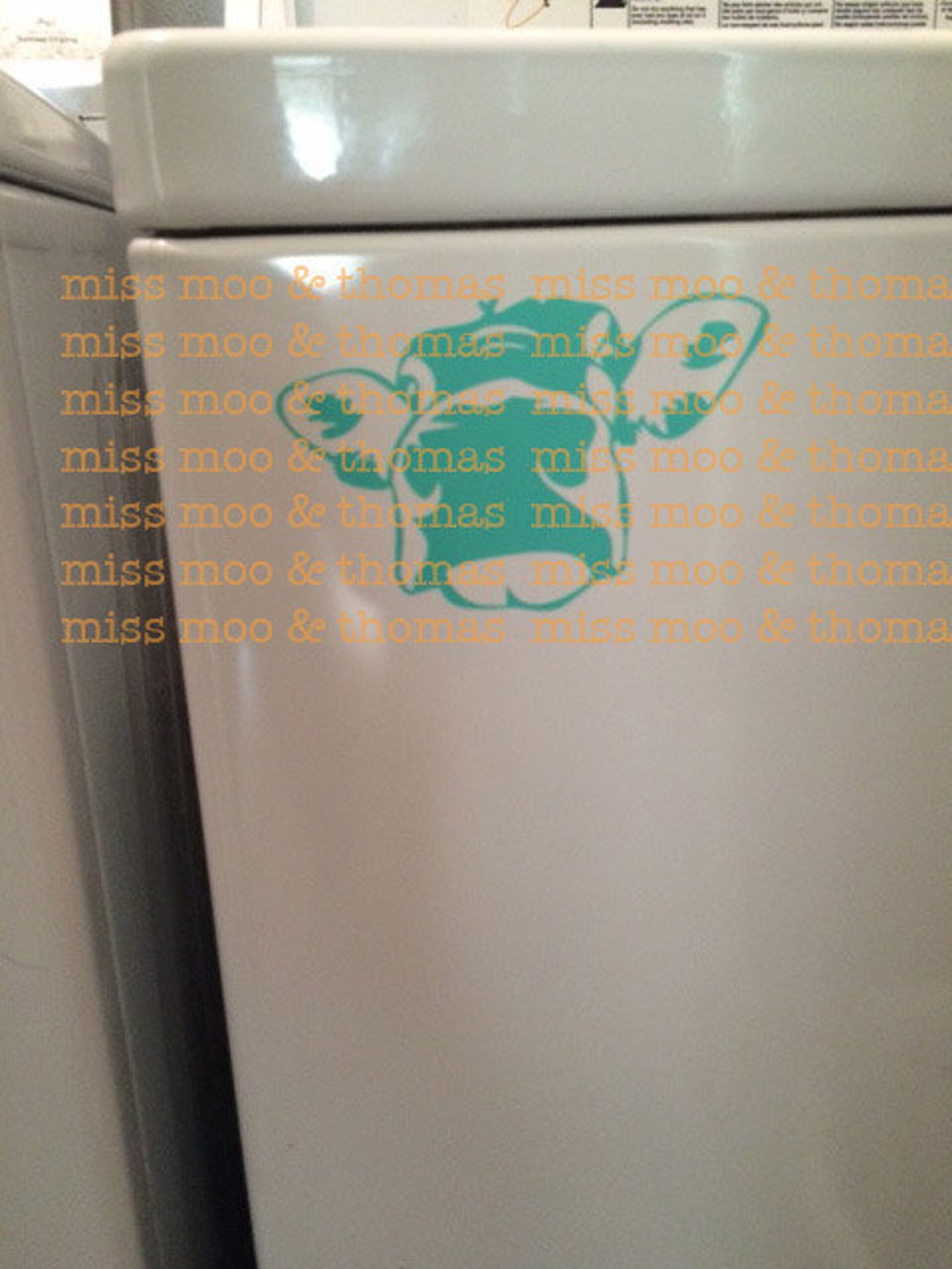 Cow Head Decal Cow Decal Equine Vinyl Wall Decal Car Decal - Etsy