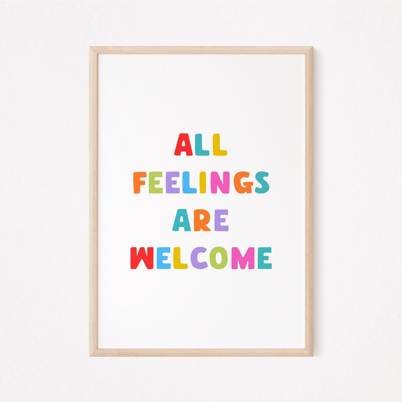 All Feelings Are Welcome - Etsy