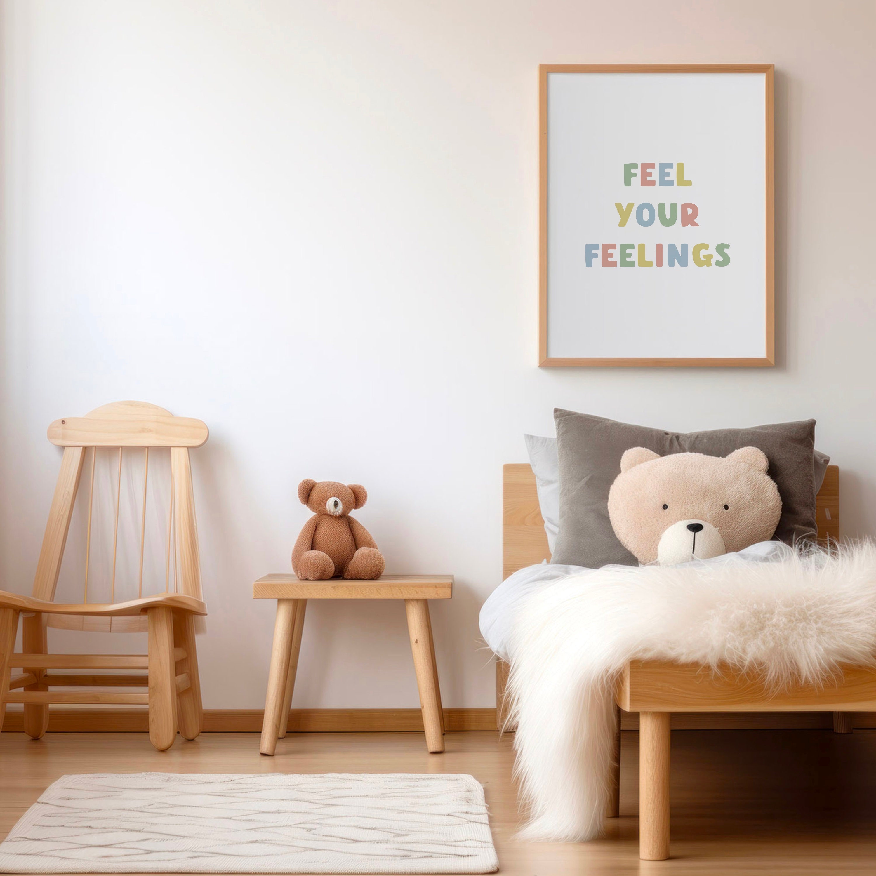 Feel Your Feelings, Emotions Poster, Classroom Decor, Playroom Decor ...