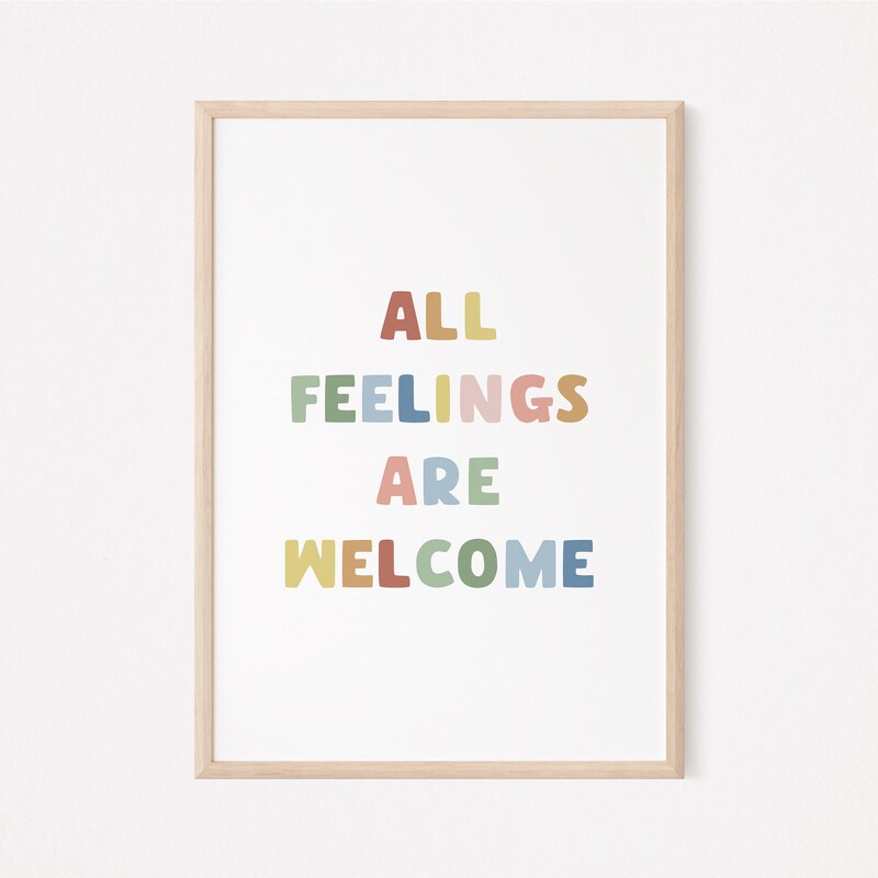 All Feelings Are Welcome - Etsy