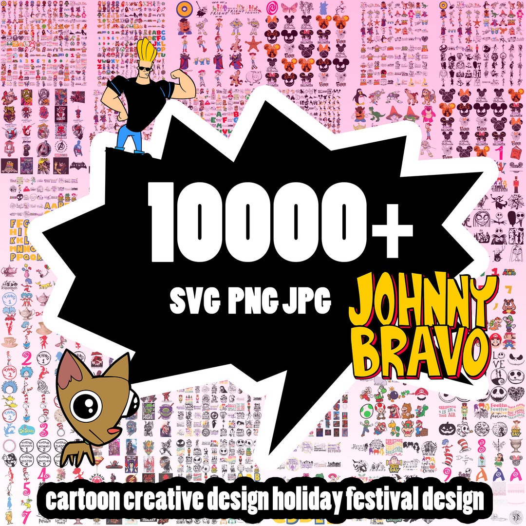 10,000 SVG MEGA Bundle Png Designs T Shirt Designs Svg for Shirts ...