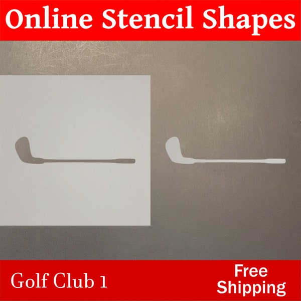 Golf Reusable Stencils - Etsy