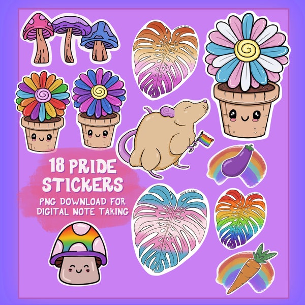 Trans Pride Planner Stickers - Etsy