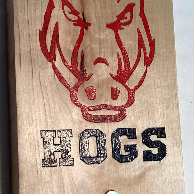 Razorback Sign - Etsy