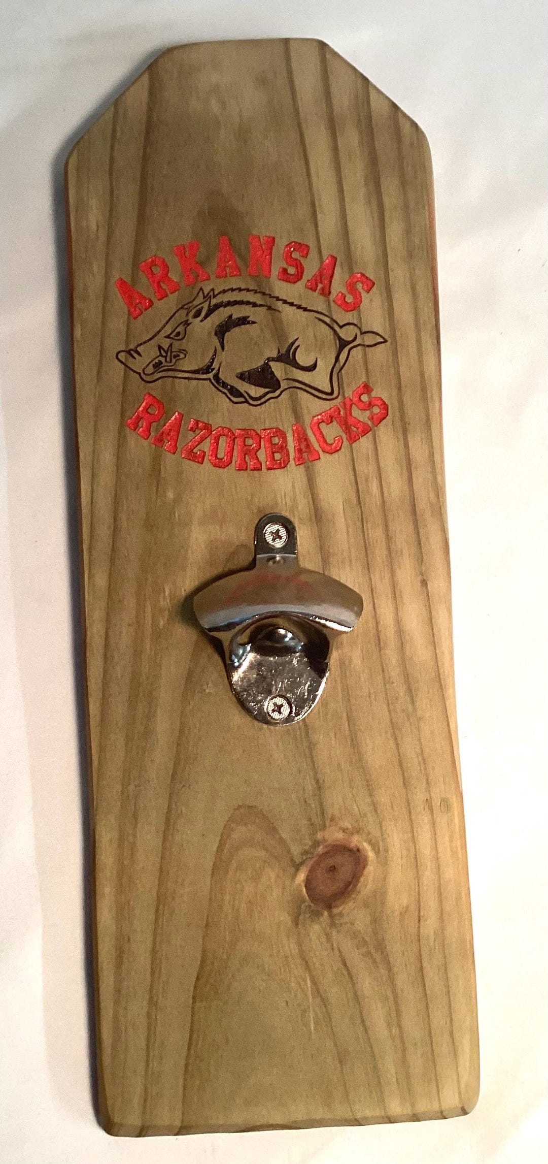 Customized Razorback Laser Engraved Bottle Opener - Etsy