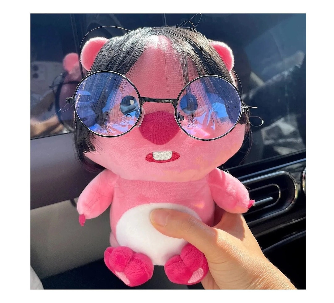 Cute Kawaii Loopy Soft Plushie With Glasses - Etsy
