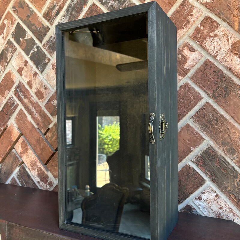 Shadow Box Display Case With Shelves - Etsy