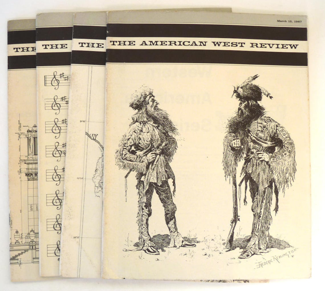 American West Review Magazine Back Issues Year 1967 History US - Etsy