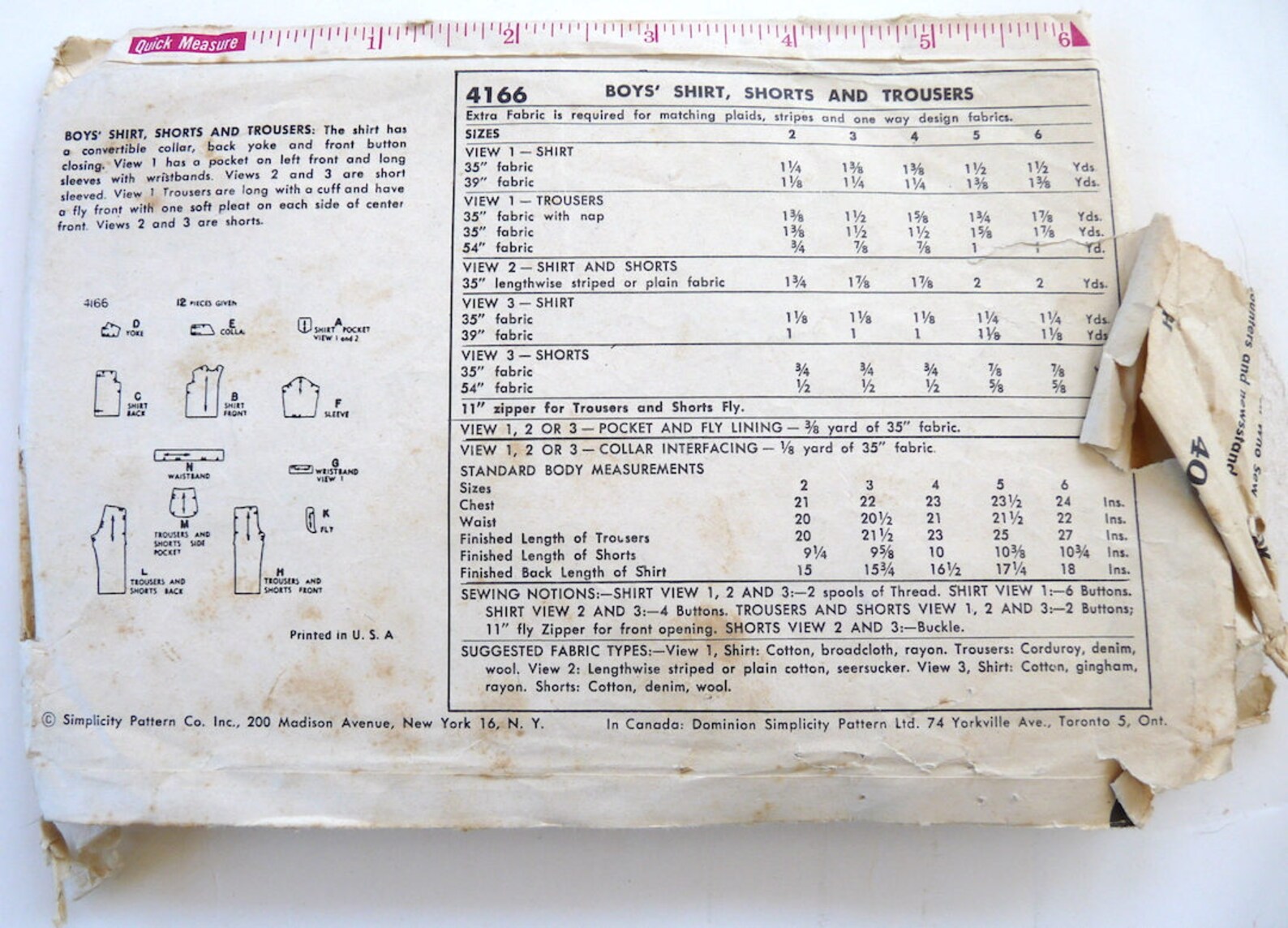 Simplicity 4166 Vintage Sewing Pattern Boys Size 4 Playsuit - Etsy