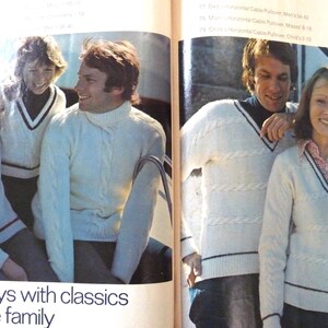 Woman's Day 101 Sweaters You Can Knit Crochet Vintage Magazine Back ...