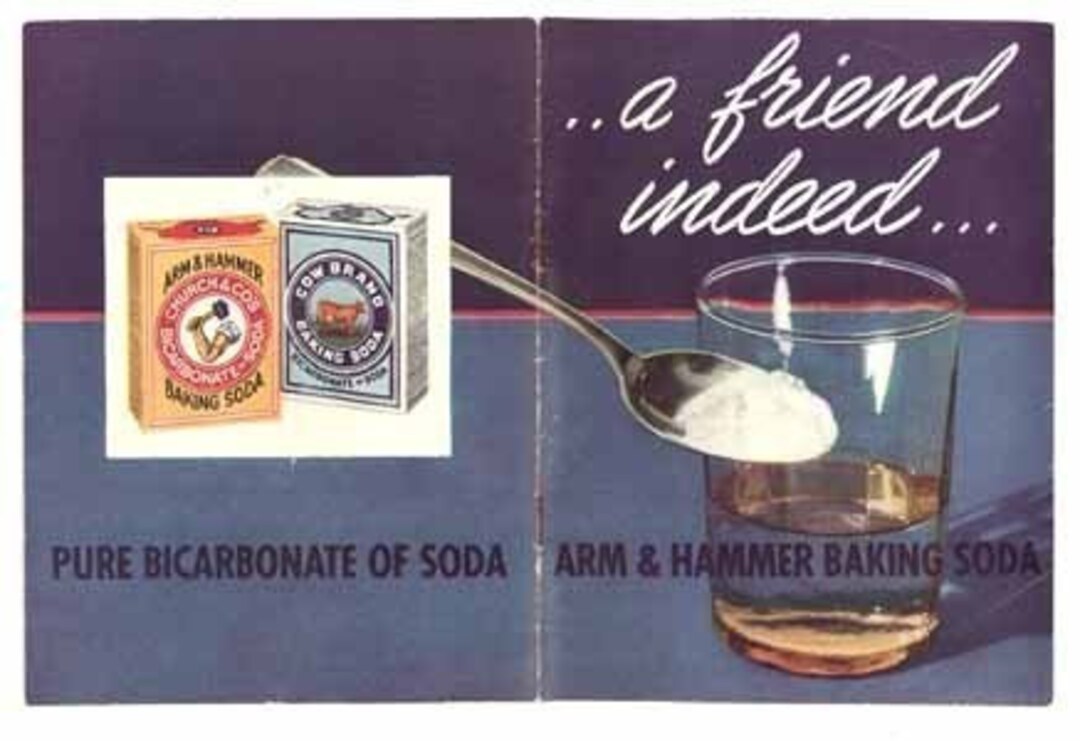 Arm Hammer Baking Soda Advertising Recipe Booklet 1941 Vintage Cookbook ...