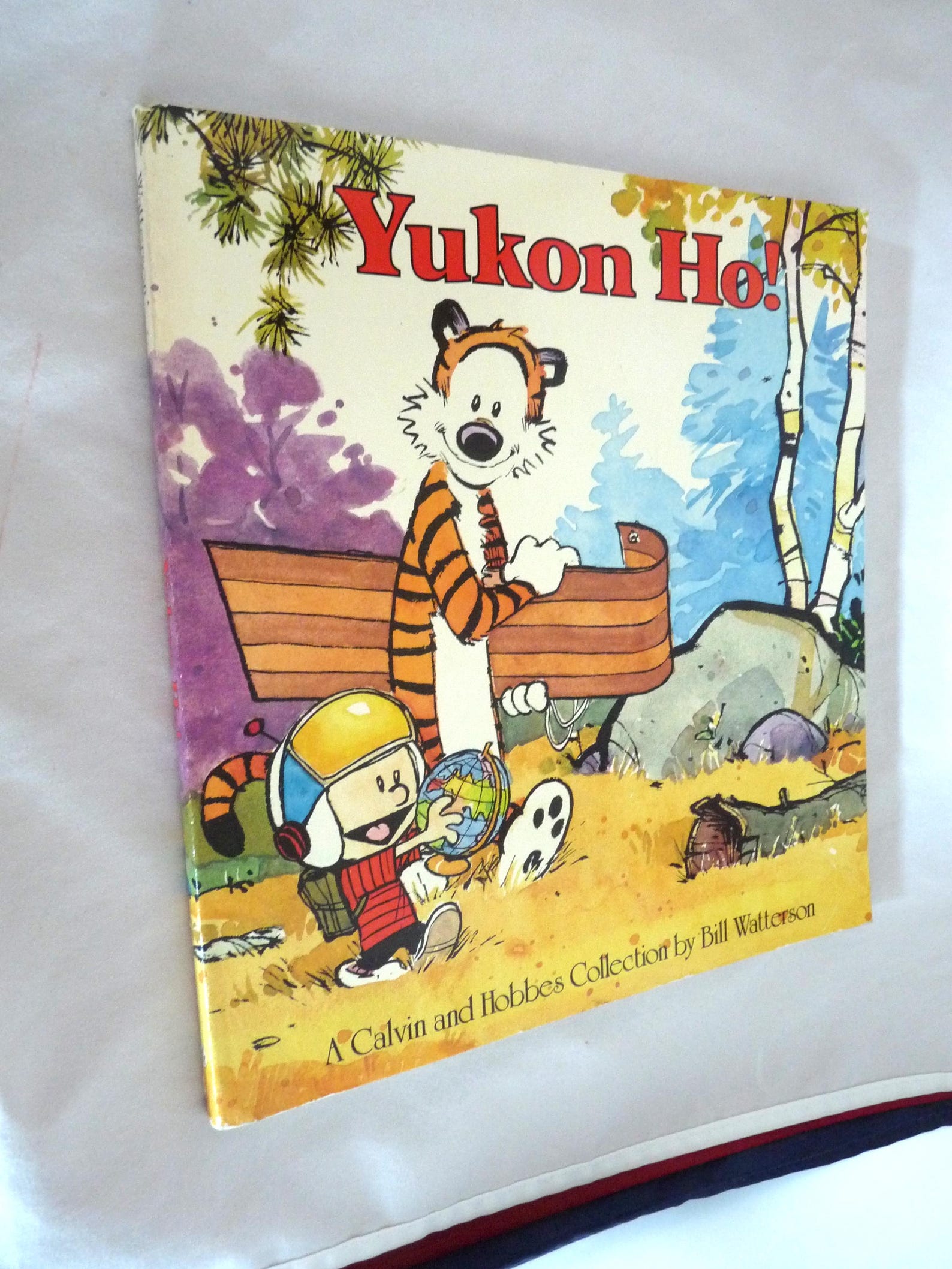 Yukon HO Calvin Hobbes Watterson Cartoon Book Children Art - Etsy