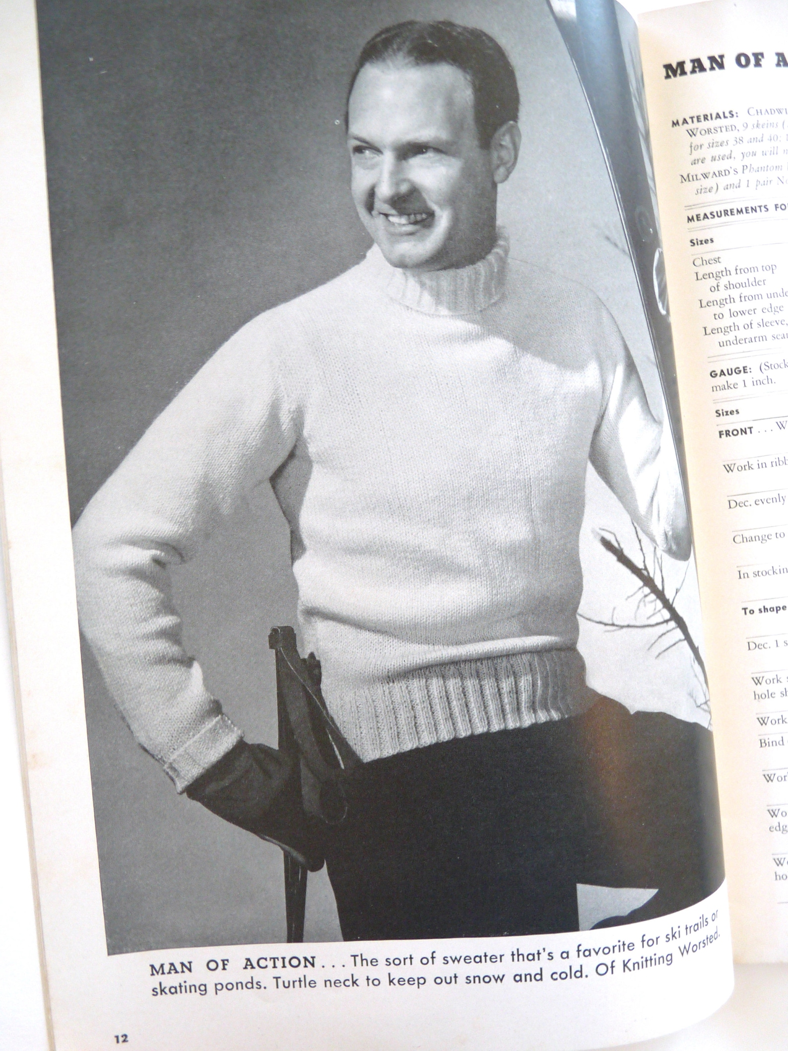 Men's Sweaters Book No. 148 Vintage Knitting Pattern Book Vintage ...