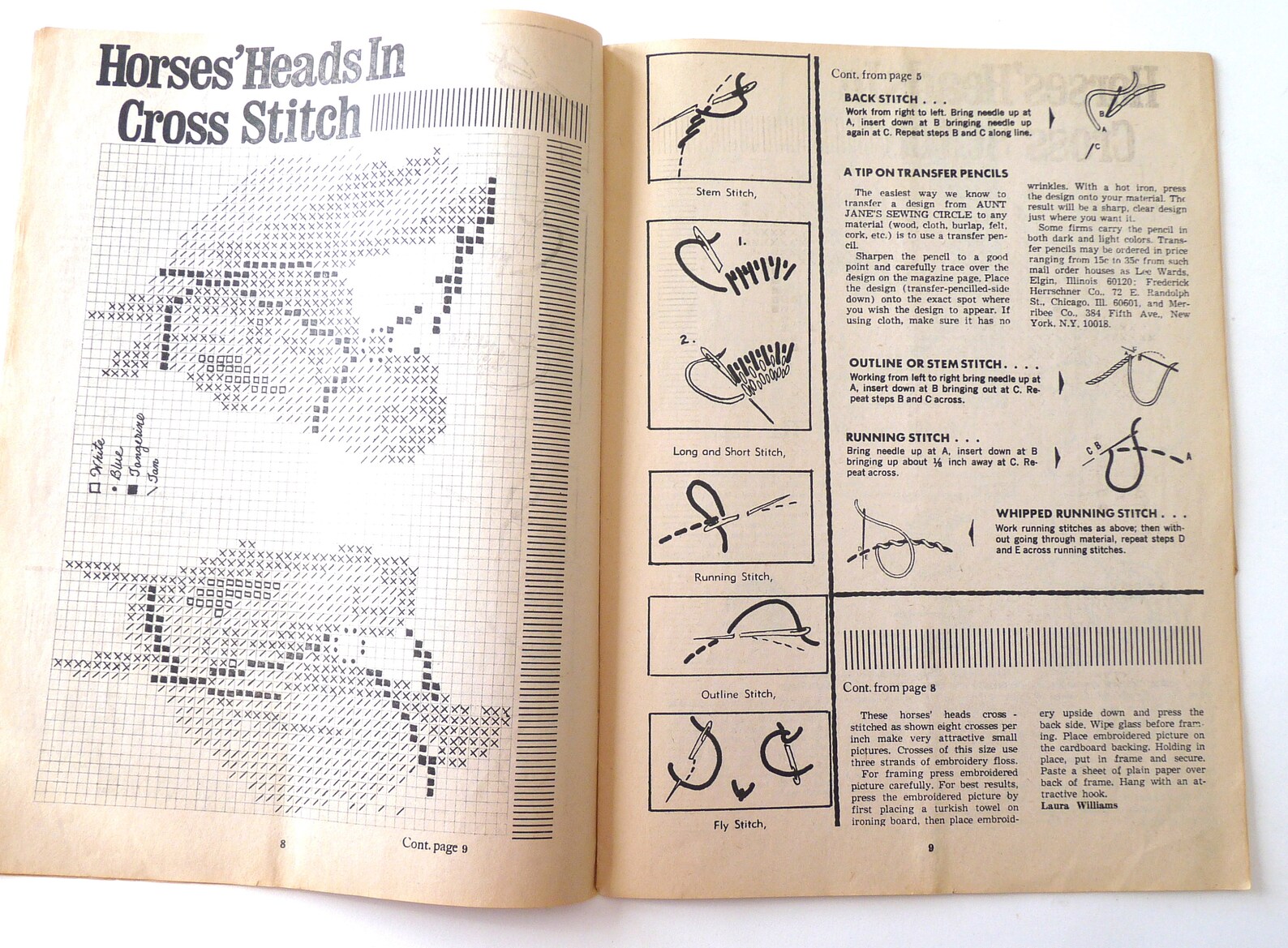 4 Blue Ribbon Patterns Vintage Books Easy Toys Pillow Embroidery 1970 ...