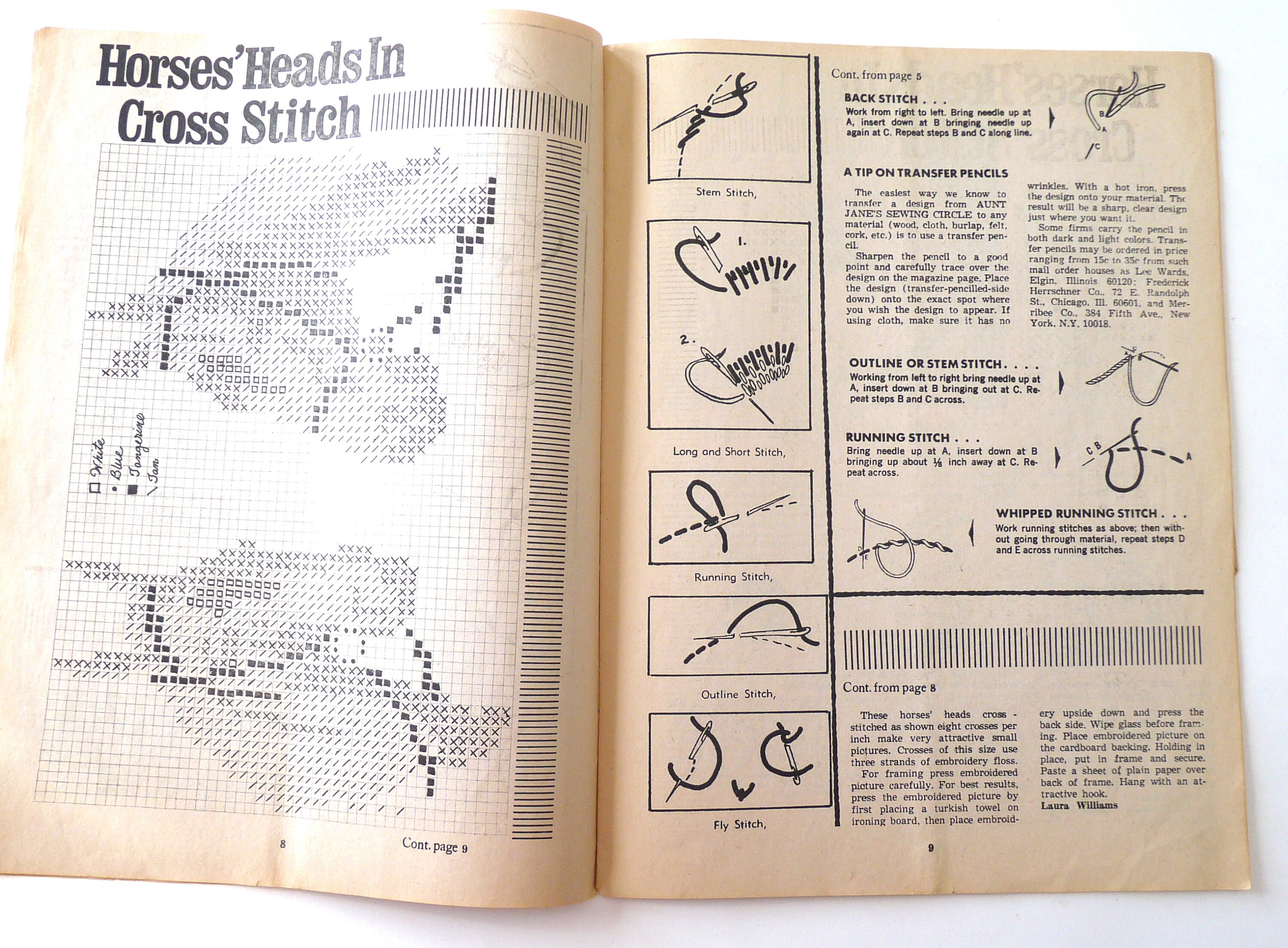 4 Blue Ribbon Patterns Vintage Books Easy Toys Pillow Embroidery 1970 ...