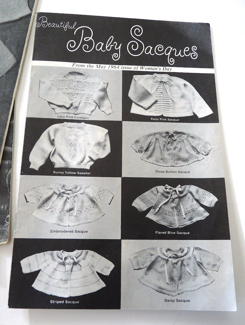 Lot 3 Baby Toddlers Knitting Pattern Books Beehive Hilde Vintage ...