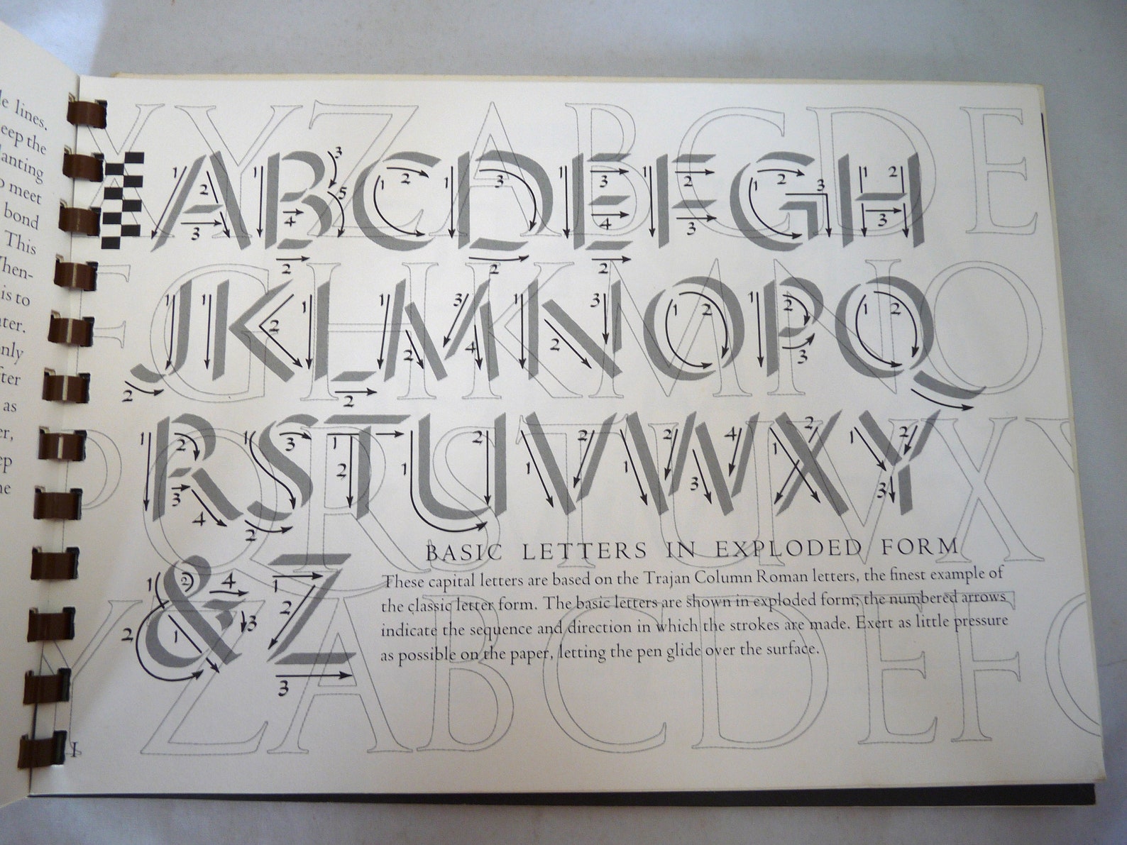 Calligraphy Art Lettering Broad Pen Byron Macdonald Book How to Art ...