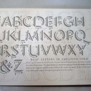 Calligraphy Art Lettering Broad Pen Byron Macdonald Book How to Art ...