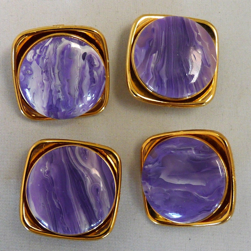 Square Buttons - Etsy
