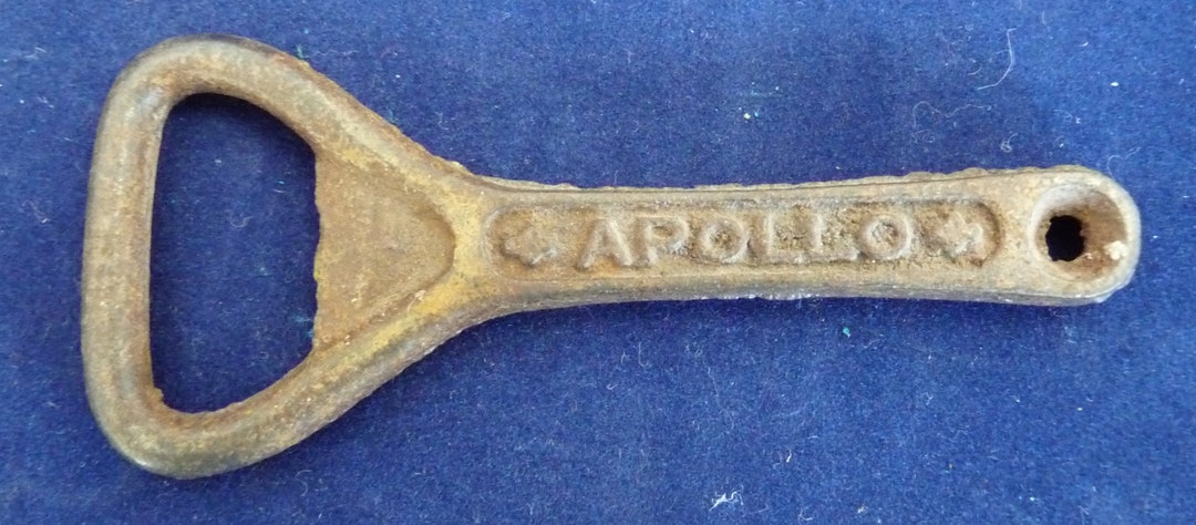 Vintage Apollo Table Waters Advertising Bottle Opener Bar Accessory - Etsy