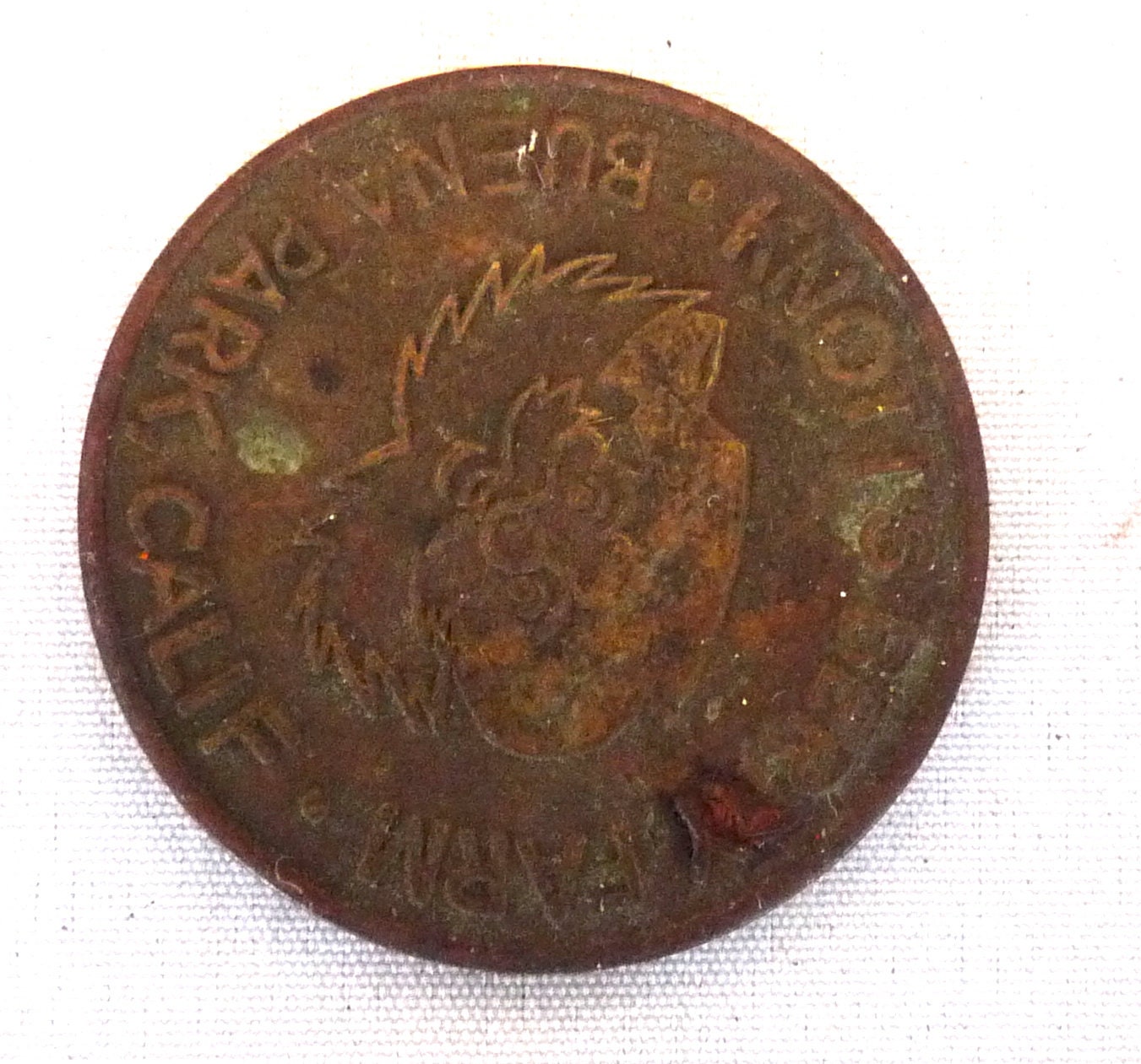 Vintage Knots Berry Farm Buena Park Calif. Good Luck Brass Token Coin ...