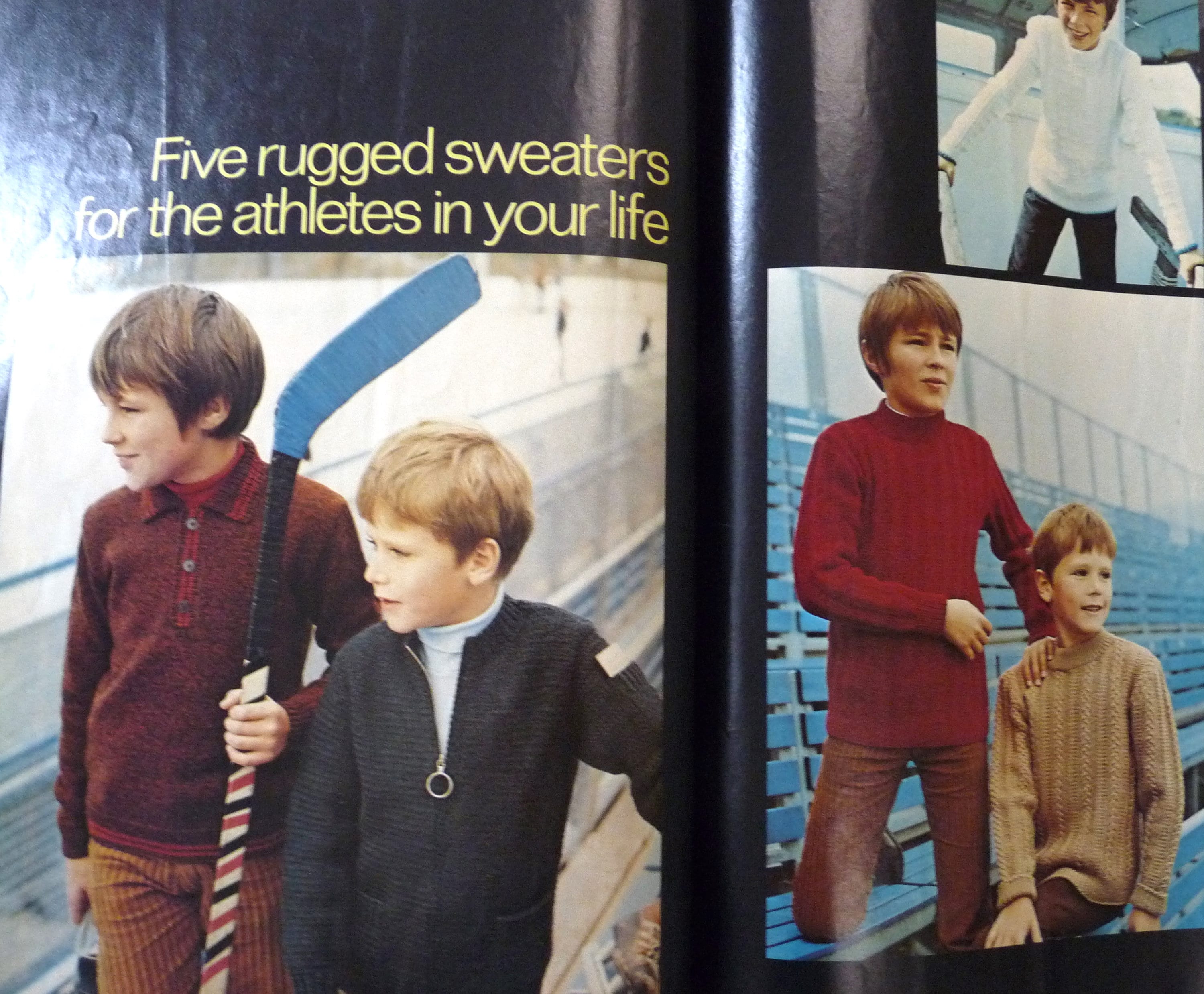 Woman's Day 101 Sweaters You Can Knit Crochet Vintage Magazine Back ...