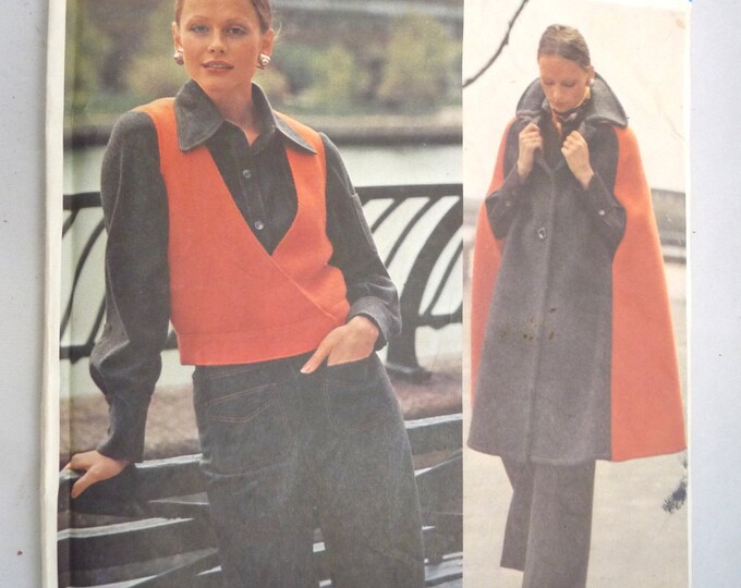 Vogue Couturier Design 2779 Vintage Sewing Pattern Galitzine 12 Bust 34 ...