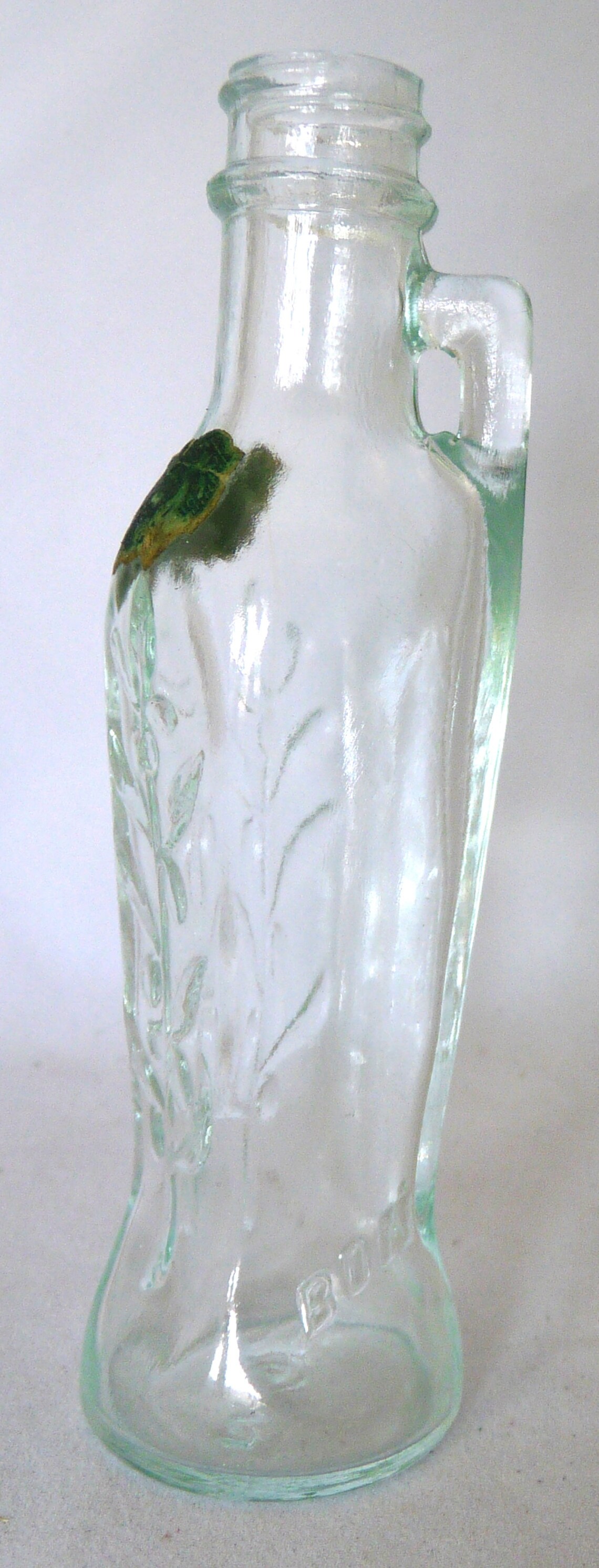 Vintage Bon Oil Advertising Olive Oil Bottle Embossed Home Decor - Etsy